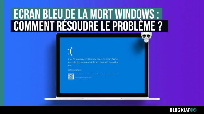 Écran bleu de la mort Windows : que faire ? - Le Blog de Kiatoo