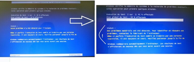 RAM défectueuse ou insuffisante sur mon PC : Découvrez-le ici.