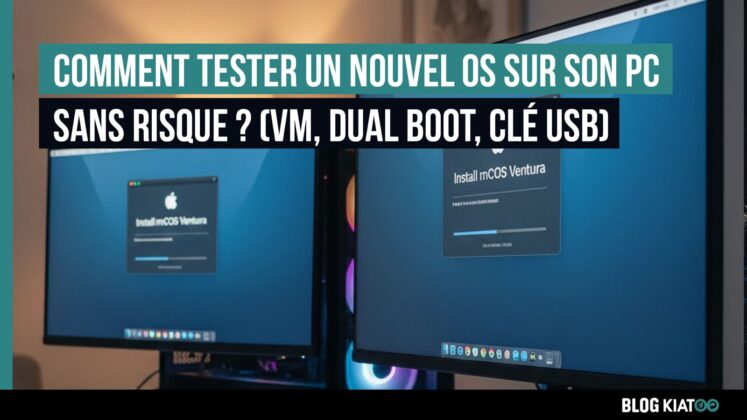 Tester nouvel OS sans risque : VM, dual boot ou clé USB bootable