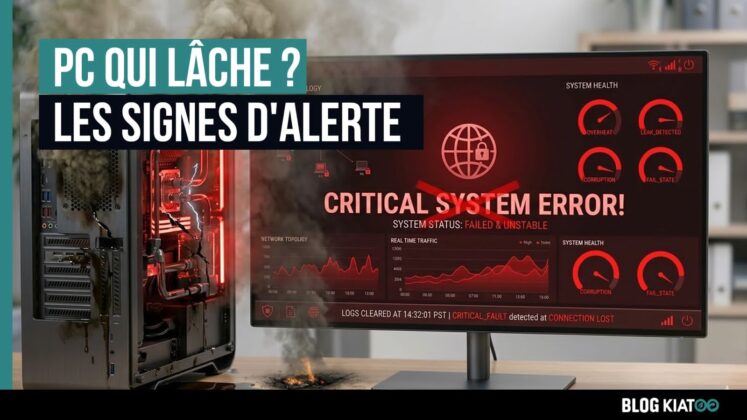 PC HS : Les signes d'un PC qui lâche, diagnostic et solutions